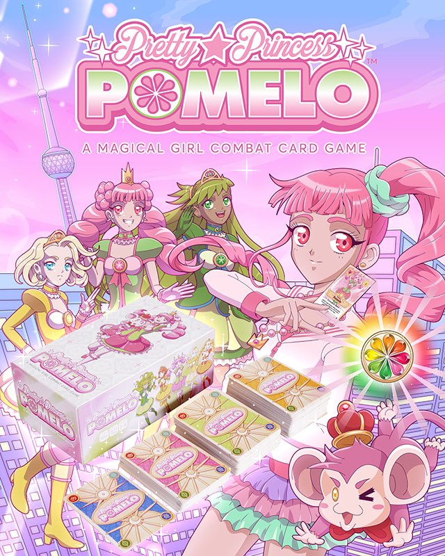 Home - Pretty Princess Pomelo Buy The Game! A Magical Girl Combat Card ...